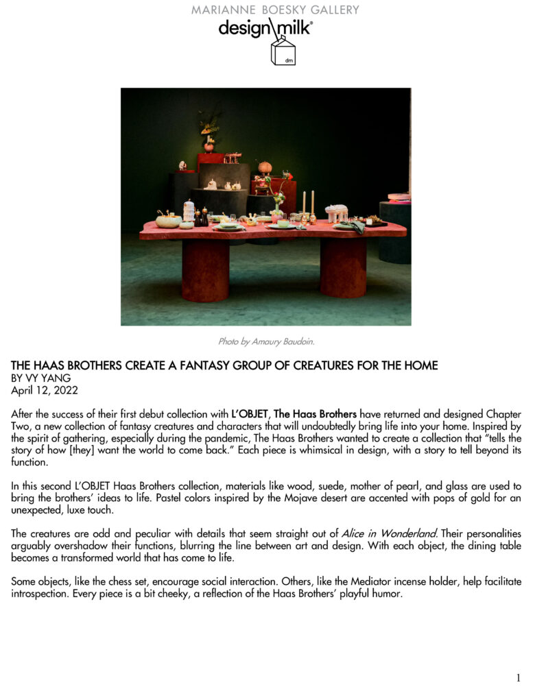 Design\Milk * HAAS BROTHERS